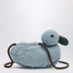 TINYCOTTONS Blue/green Duck-shaped Crossbody Bag