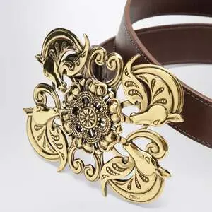 Chloé Wild Medallion Belt - Brown