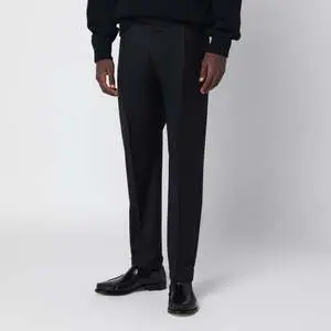 PT TORINO Navy Rebel Wool Trousers