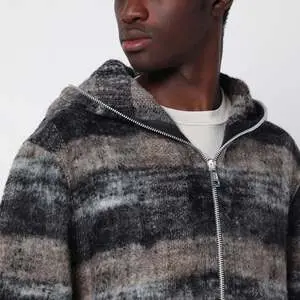 Our Legacy Wool Blend Checked Hoodie