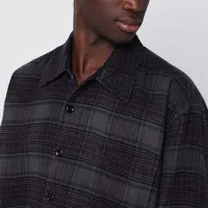 Our Legacy Above Checked Cotton Flannel Shirt
