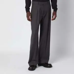 Our Legacy Striped Slack Pants In Wool And Cotton