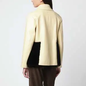 Loewe Light /black Lambskin Nappa Leather Jacket