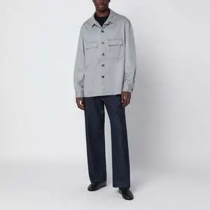 Zegna Mélange Cashmere Shirt Jacket