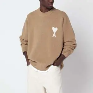 AMI Paris De Coeur Wool Sweater