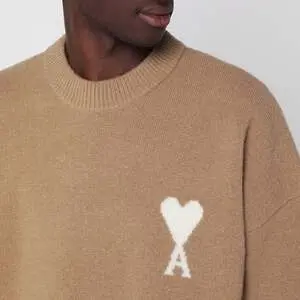 AMI Paris De Coeur Wool Sweater