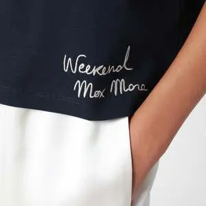 Max Mara Boxy Cotton T-shirt With Print