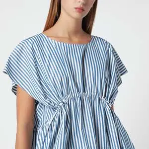 Max Mara Blueette Cotton Poplin Blouse