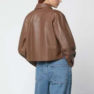 Max Mara Nappa Leather Jacket