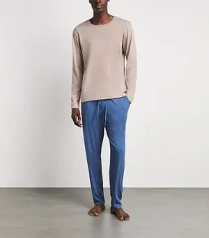 Hanro Cotton Living Long-sleeve T-shirt