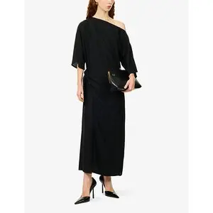Camilla And Marc Elsen Off-shoulder Woven Midi Dress