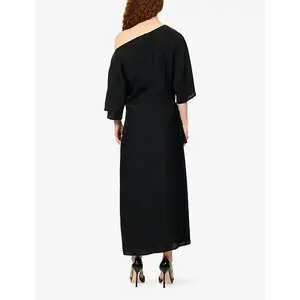 Camilla And Marc Elsen Off-shoulder Woven Midi Dress