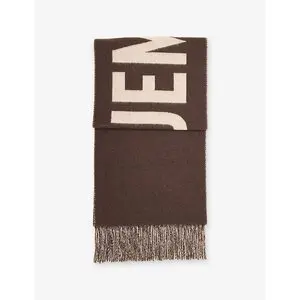 Jacquemus The Wool Scarf - Multi-brown