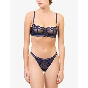Lounge Blossom High-rise Lace Thong