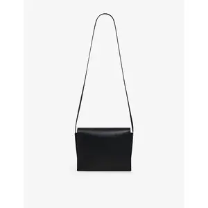 Sandro Logo Small Leather Shoulder Bag