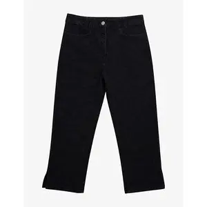 OMNES Rhone Cotton Capri Jeans - Black