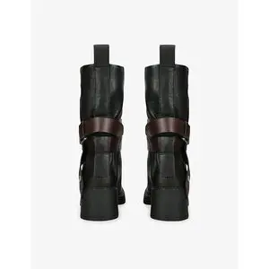 MIISTA Janina Leather Heeled Ankle Boots