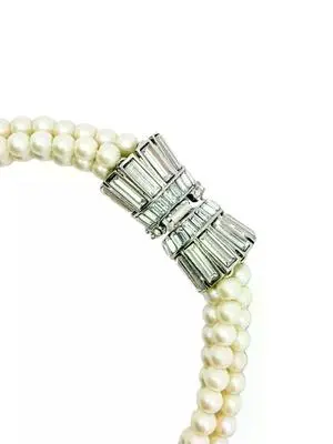 JENNIFER GIBSON JEWELLERY 1990s Layered Necklace - Neutrals