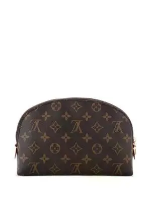 LOUIS VUITTON Cosmetic Monogram Canvas Gm Pouch - Brown