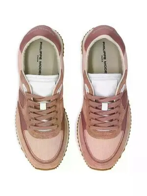 Philippe Model Low Leather Sneakers - Pink