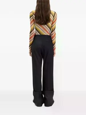 JEAN PAUL GAULTIER The Retro Stripe Top - Neutrals