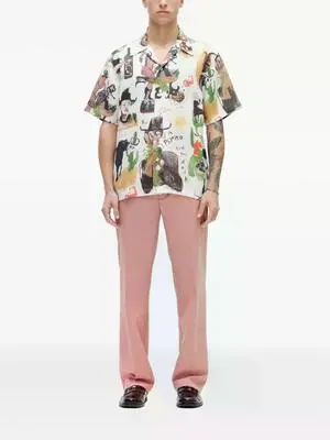 ENDLESS JOY Psycho Graphic-print Shirt