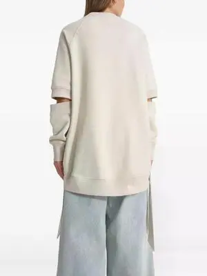 MARCELLA Mavi Cut-out Sweatshirt - Neutrals