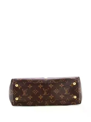 LOUIS VUITTON V Monogram Canvas And Leather Bb Tote Bag - Brown