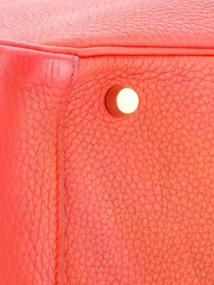 Hermès Lindy Bag Clemence 30 Shoulder Bag - Red