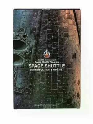 MEDICOM TOY Be@rbrick Space Shuttle Figure Set