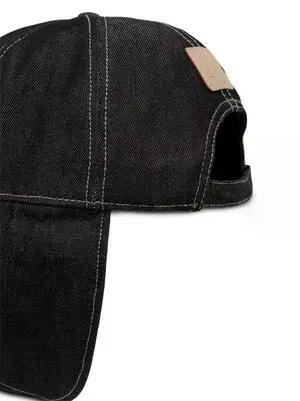 AERONAUTICA MILITARE Fleece-lined Denim Cap