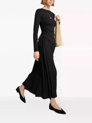 MARCELLA Lumi Ruched-bodice Maxi Dress