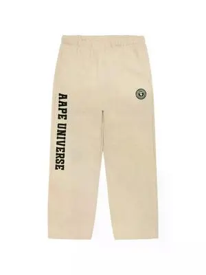 AAPE BY *A BATHING APE Aapeunvs Logo-print Track Pants - Neutrals