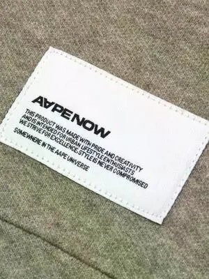 AAPE BY *A BATHING APE Aapenow Logo-patch Zip-up Hoodie