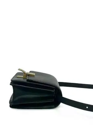 Celine 2000-2026 Small Calfskin Classic Box Crossbody Bag - Black