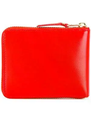 Comme Des Garçons Zip Around Wallet - Red