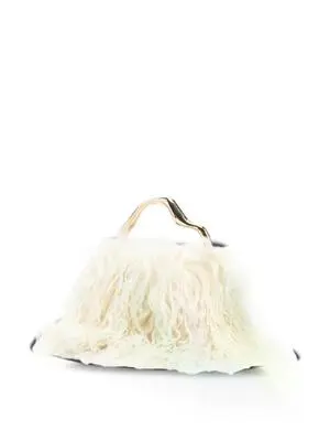 Cult Gaia Solene Shearling Tote Bag