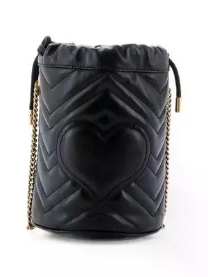 Gucci Gg Marmont Matelasse Leather Mini Bucket Bag