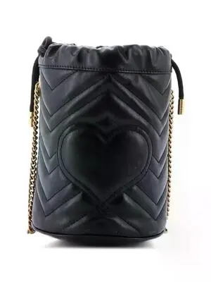 Gucci Gg Marmont Matelasse Leather Mini Bucket Bag