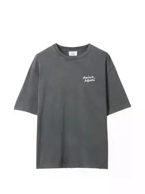 Maison Kitsuné Oversized Cotton T-shirt - Grey
