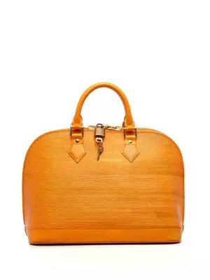 LOUIS VUITTON 2003 Epi Alma Pm Satchel - Orange