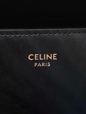 Celine 2000-2026 Leather Triomphe Margot Chain Crossbody Bag