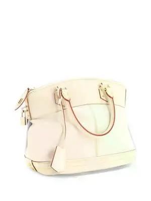 LOUIS VUITTON Suhali Lockit Handbag Leather Pm Tote Bag
