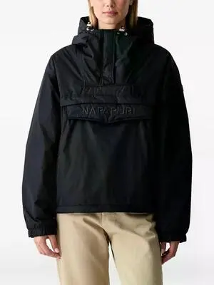 NAPAPIJRI Rainforest Optique Logo-embroidered Hooded Jacket - Black
