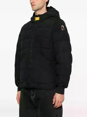PARAJUMPERS Quilted Hooded Jacket - Black