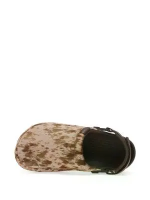 CROCS Crafted Pony Hair Mules - Neutrals