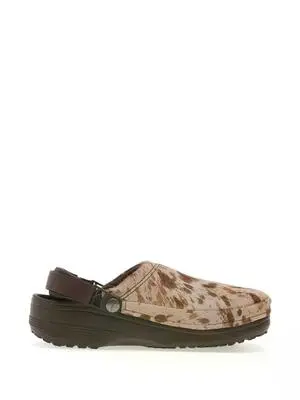 CROCS Crafted Pony Hair Mules - Neutrals