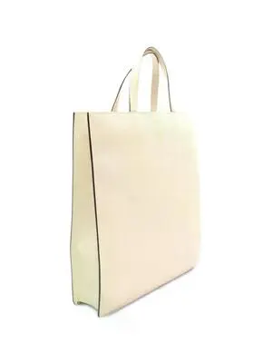 VALEXTRA VINTAGE 2000s Two-way Tote Bag - Neutrals