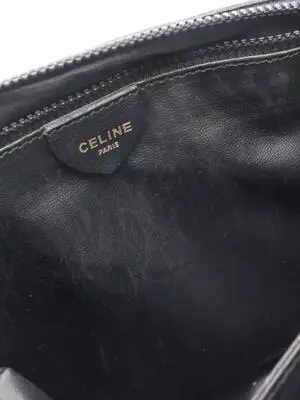 Celine 2000s Ring-detail Leather Shoulder Bag