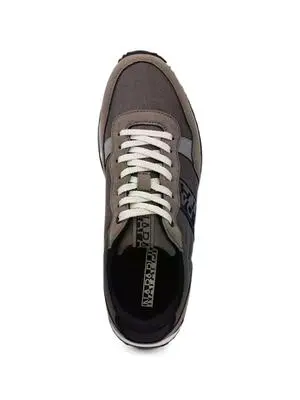 NAPAPIJRI Cosmos Panelled Logo-print Sneakers - Brown